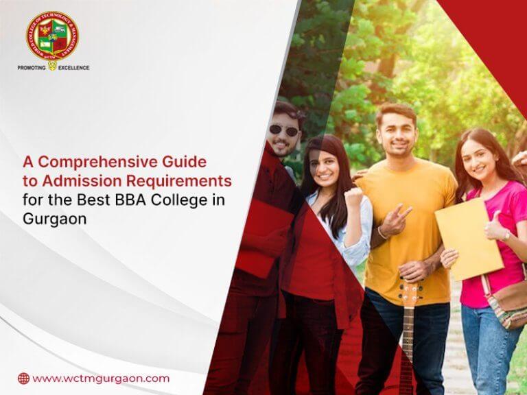 Admission Requirements for the Best BBA College in Gurgaon