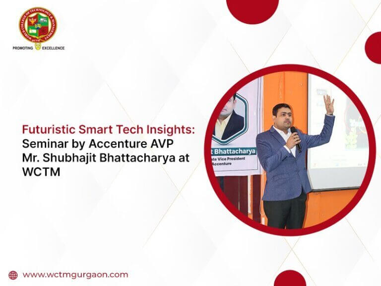 Smart Tech Insights: Seminar by Accenture AVP at WCTM